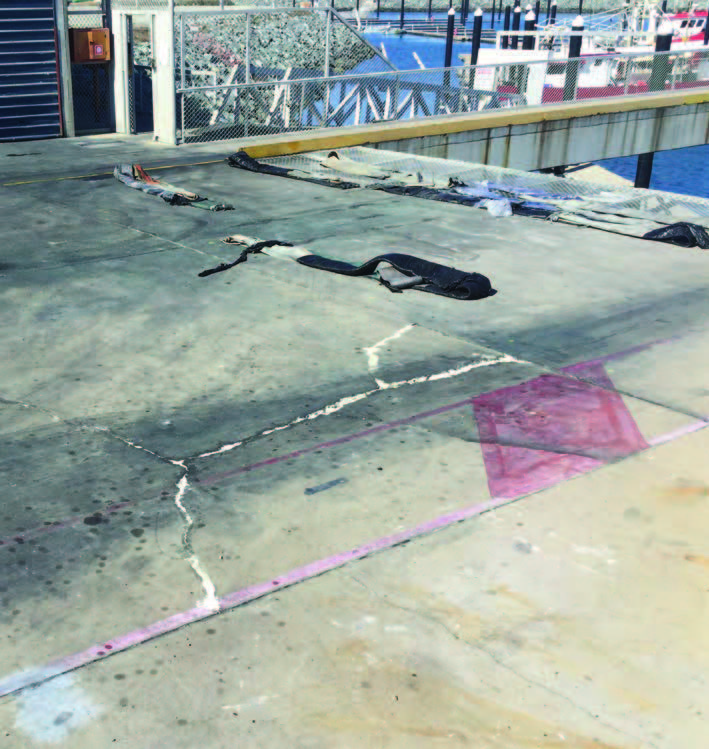 Marina Ship-lift Slab Area Re-habilitated | Mainmark