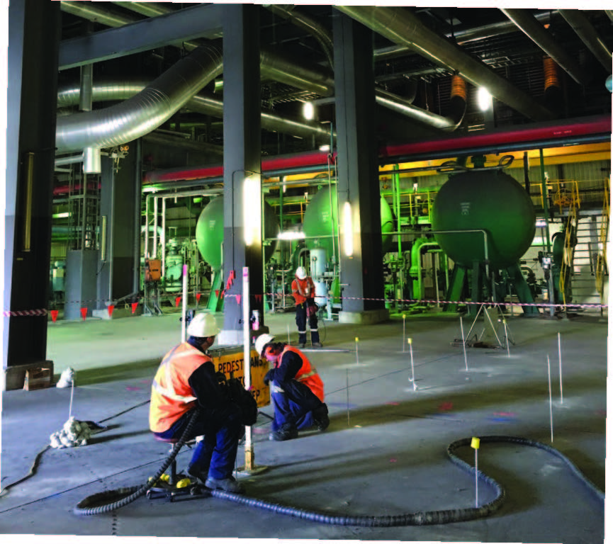 Power Station Floor Re-supported | Mainmark