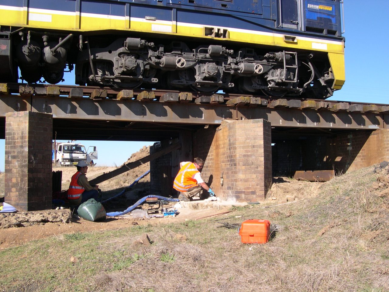 Rail Bridge Strengthened and Re-Supported | Mainmark