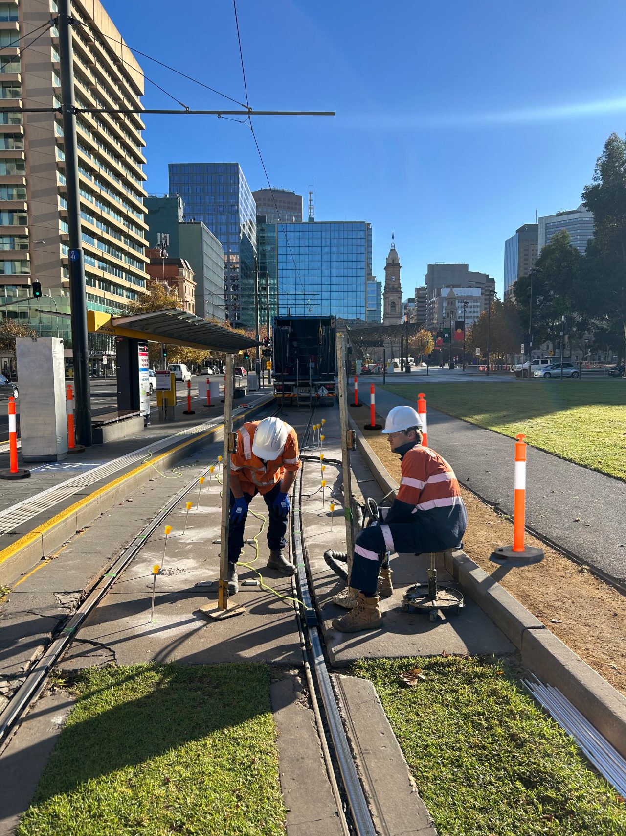 Tramline Stabilisation | Mainmark Ground Engineering